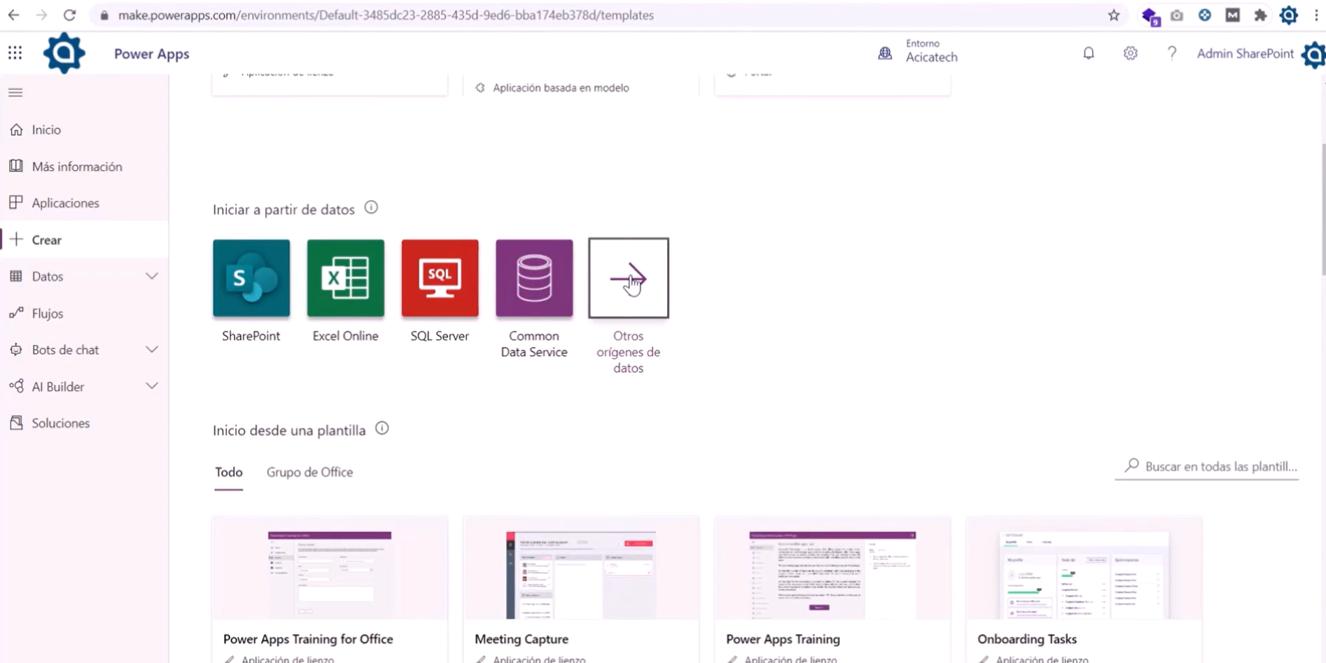 Power Platform el desarrollo con LowCode – Acicatech